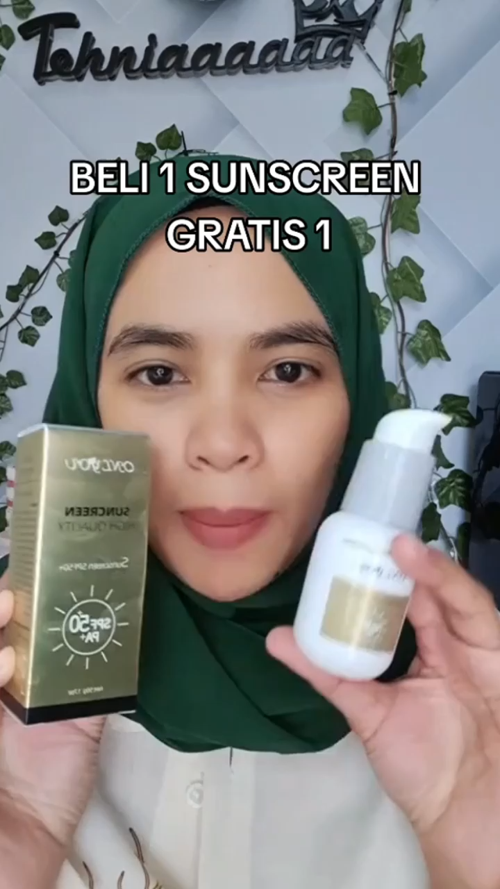 [BPOM] 【Beli 1 Gratis 1】ONLYOU Sunscreen Cream tabir surya asli SPF50 ...
