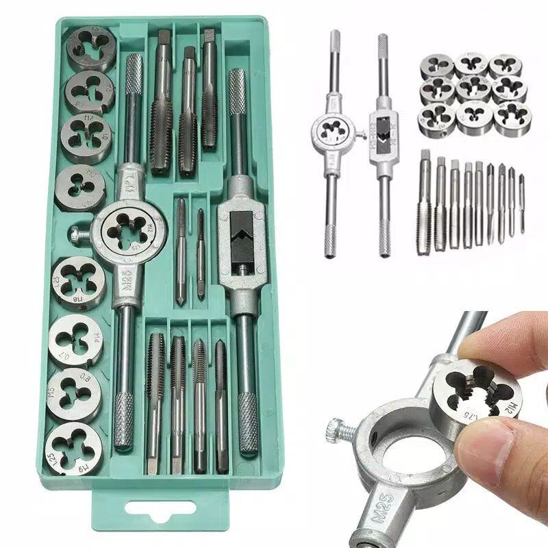 alat Snai senai and Tap Die Tapping Pembuat Ulir Drat Luar Baut dan ...