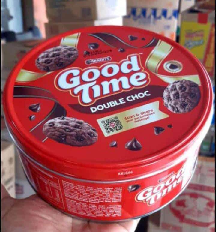 MURAH!!! GOOD TIME DOUBLE CHOC Kaleng 149gram Expired 2024 | Lazada ...