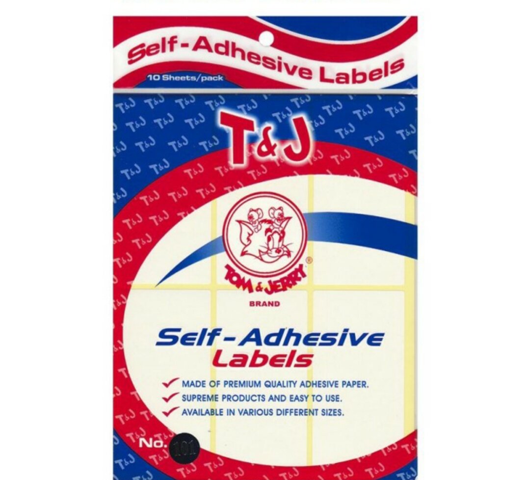 STICKER TOM & JERRY 101 LABEL T&J 101 | Lazada Indonesia