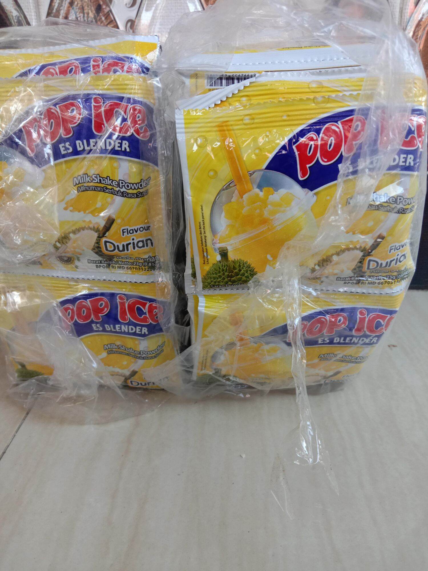 pop ice rasa durian Renceng isi 10 pc | Lazada Indonesia
