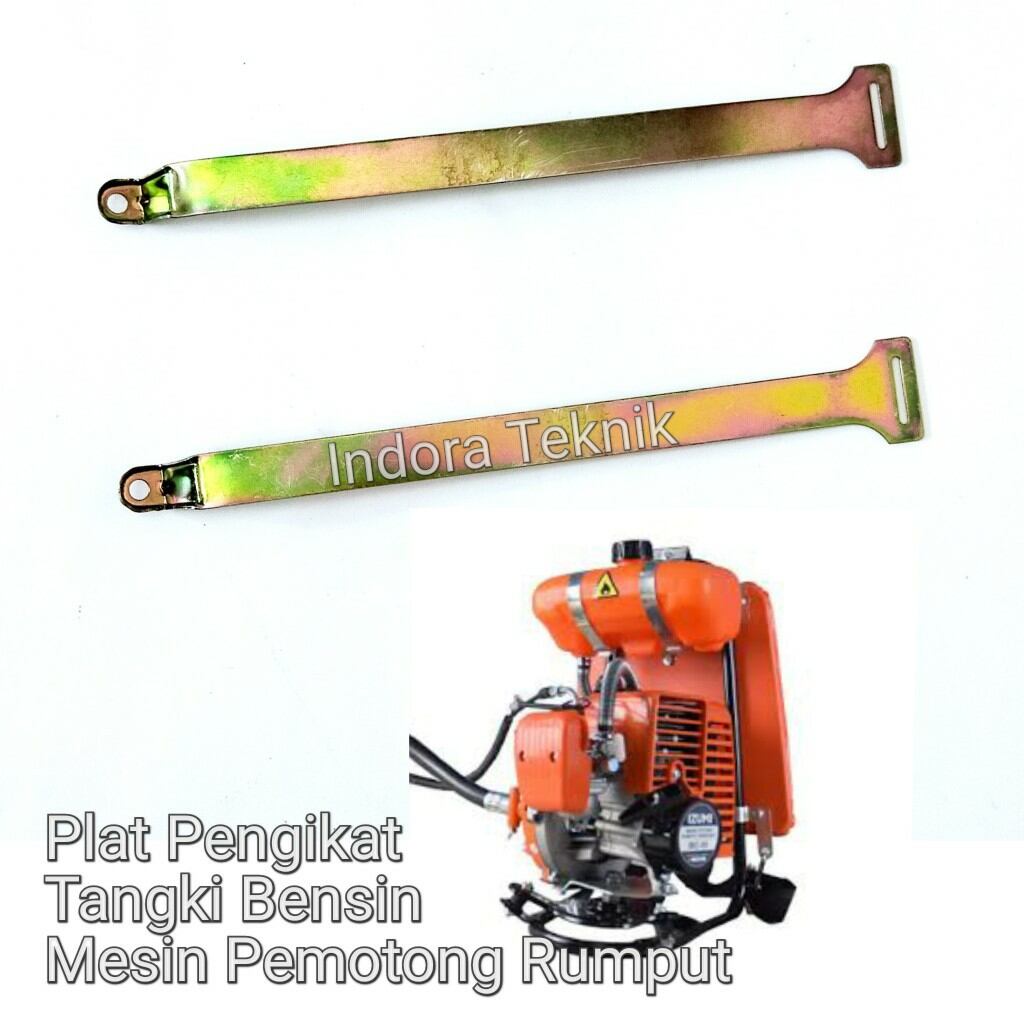 Plat Pengikat Tangki Mesin Pemotong Rumput - Besi Holder Universal ...