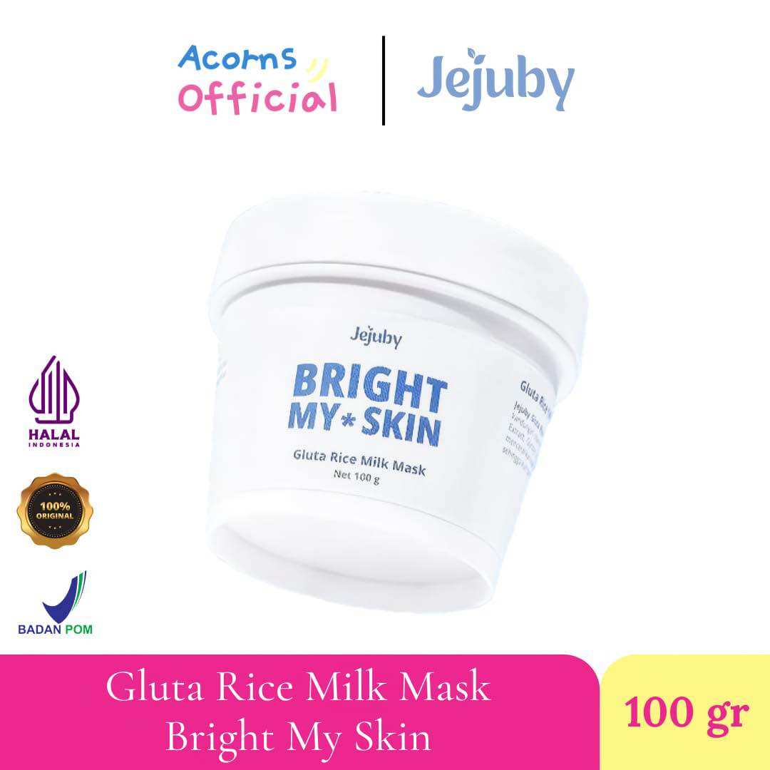 JEJUBY BRIGHT MY SKIN GLUTA RICE MILK MASK 2 IN 1 BODY BLEACHING ...