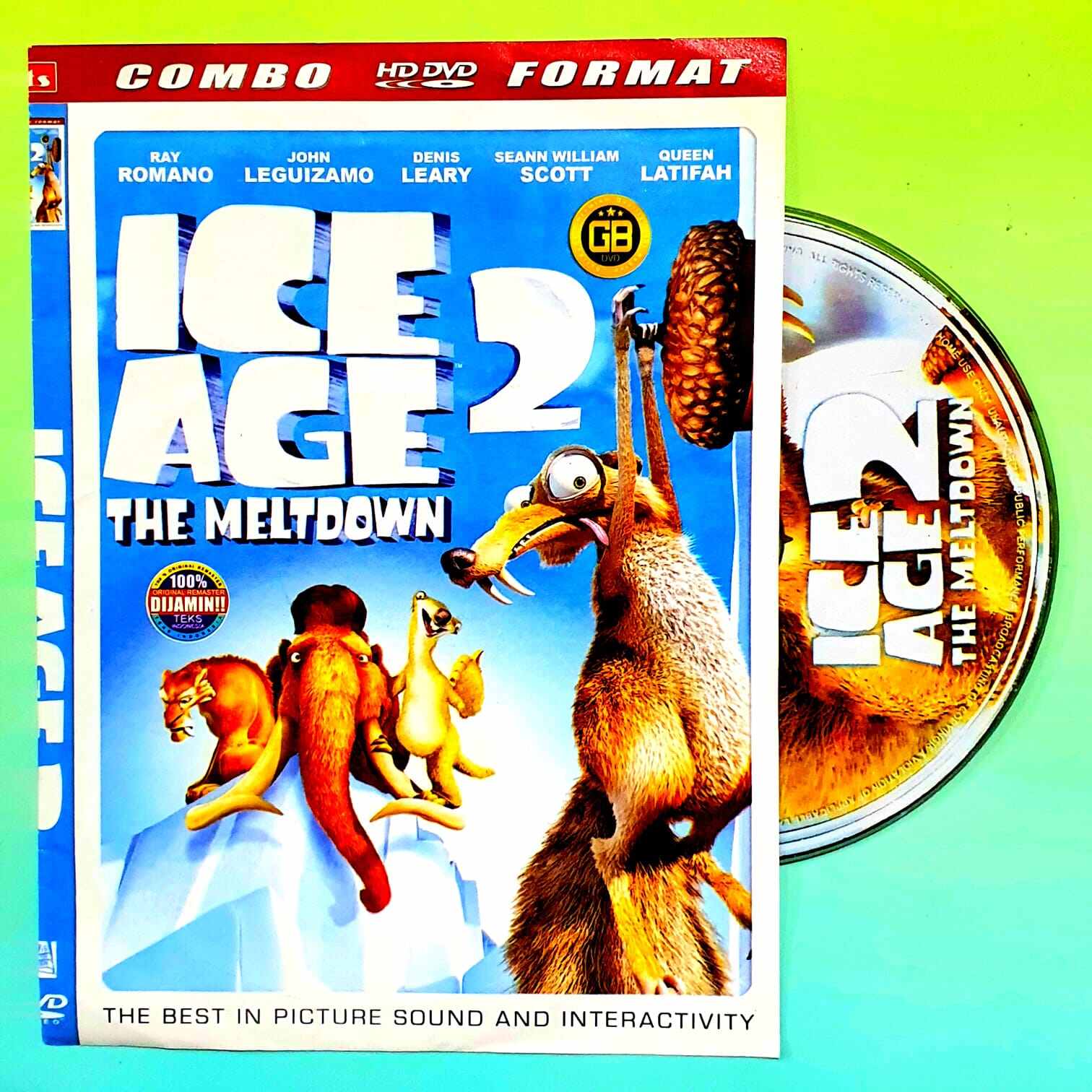 KASET DVD FILM ICE AGE 2 -FILM ANAK ANAK KARTUN ICE AGE BARU-FILM ANAK2 ...