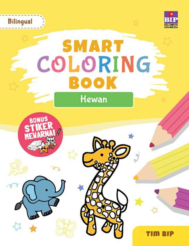 Buku Smart Coloring Book | Benda Dirumah | Profesi | Peralatan | Hewan ...