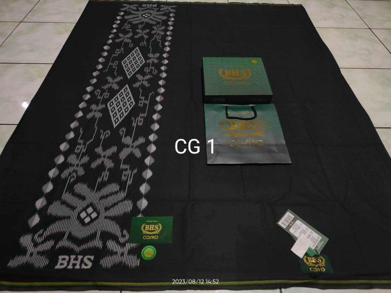 Sarung BHS Cosmo gold dan Silver mewah dan ekonomis Lengkap dg box ...