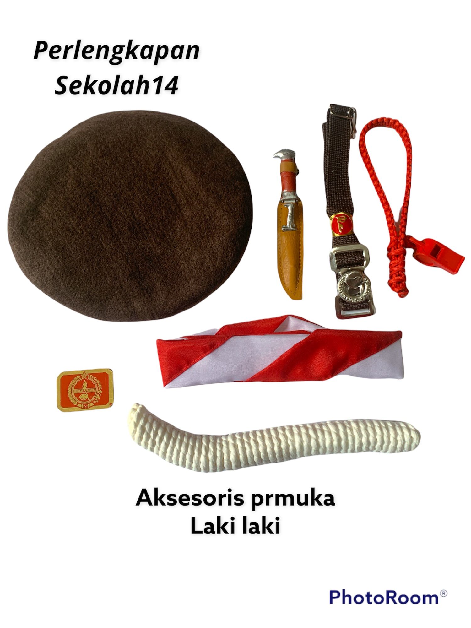 Alat Perlengkapan Pramuka Cowok Cewek Lengkap Sekolah SD | Lazada Indonesia