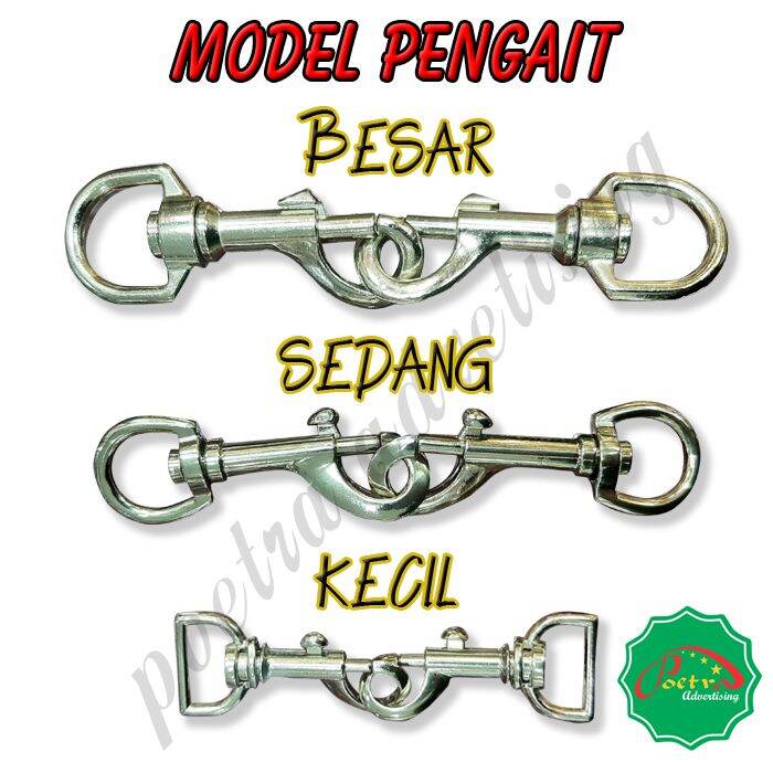 PENGAIT CATUT CAPIT BENDERA MERAH PUTIH 1 PASANG | Lazada Indonesia