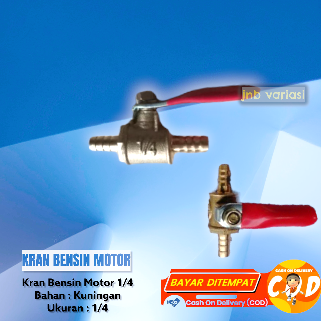 Kran bensin Kuningan 1/4 Kran Bensin ukuran 1/4 | Lazada Indonesia