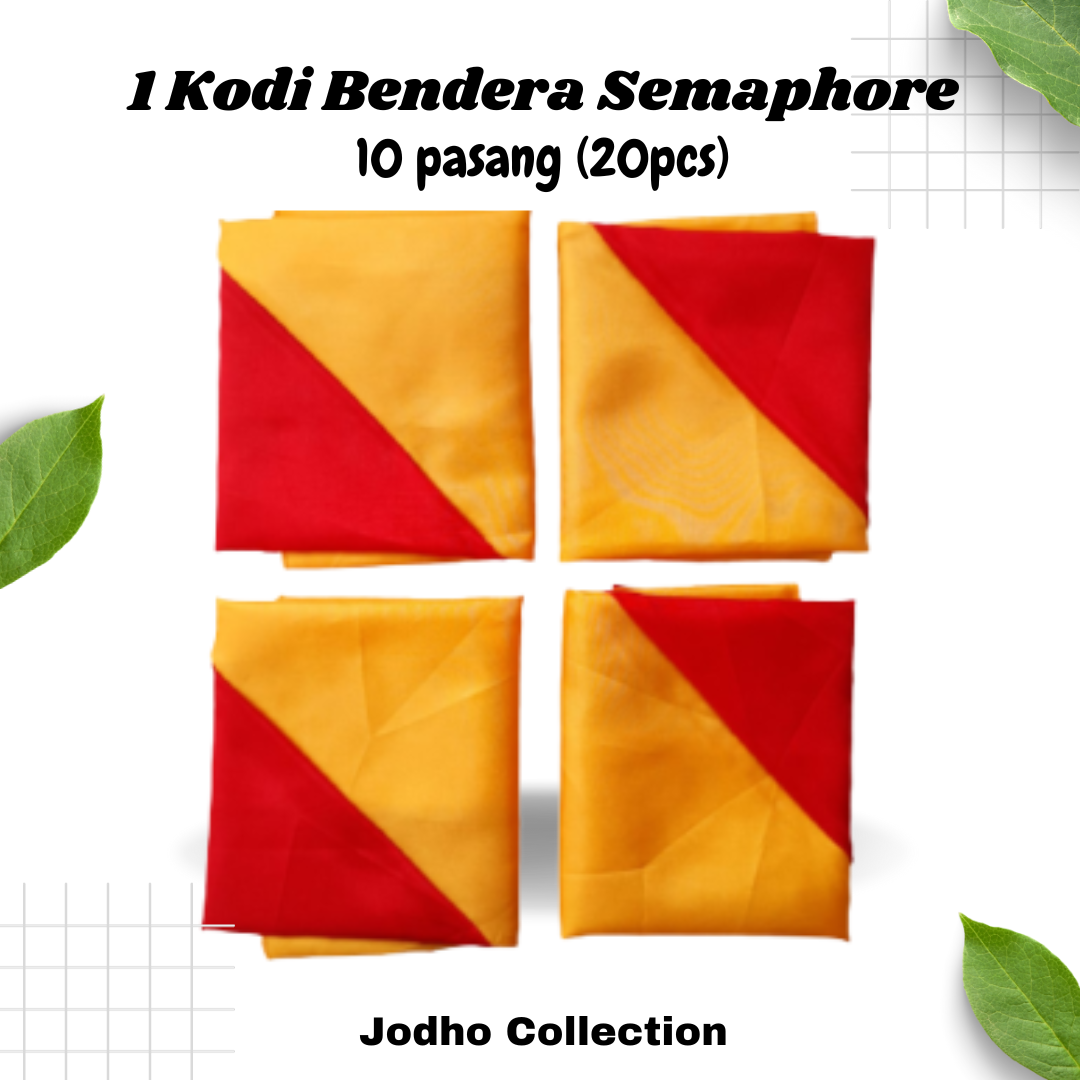 (20 pcs) 1 kodi bendera semaphore | Lazada Indonesia