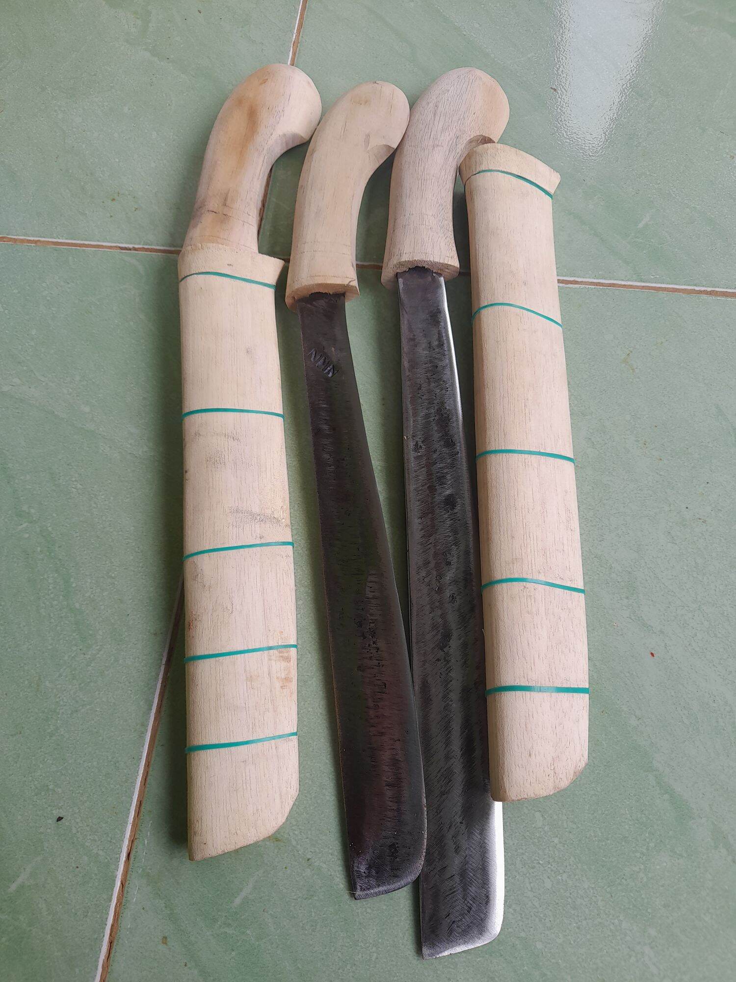 golok tebas asli jampang panjang 45cm, besi per asli tempa | Lazada ...