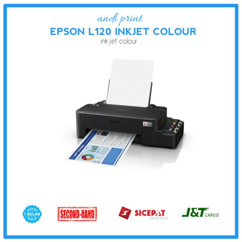 printer epson inkjet L120 colour siap pakai nozzel full baru | Lazada ...
