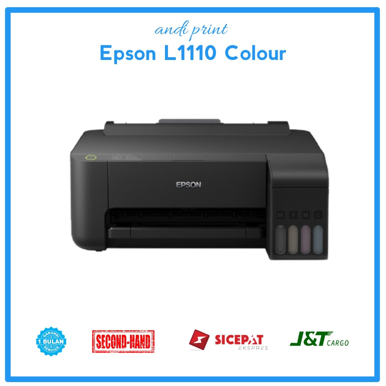 Printer warna epson L110 ECO tank | tinta baru nozzle full | Lazada ...