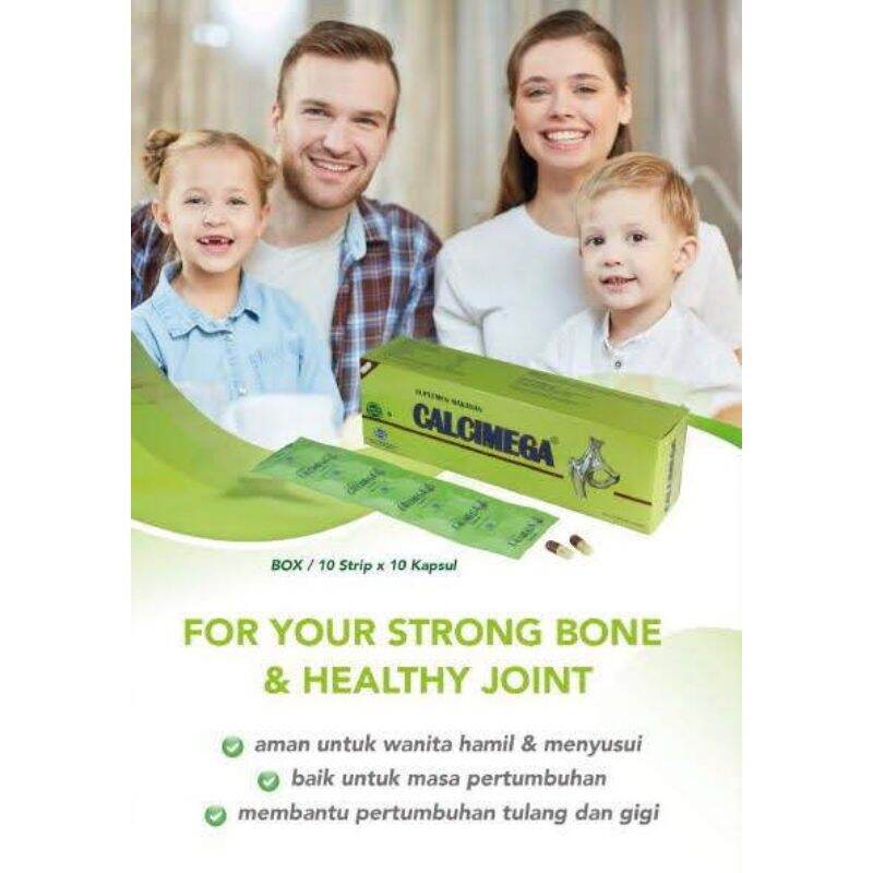 CALCIMEGA (MULTIVITAMIN DAN CALCIUM) | Lazada Indonesia