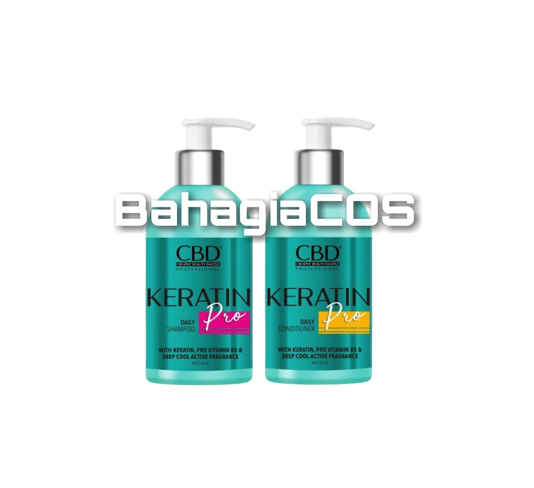 CBD Keratin Shampoo / Conditioner 250ml | Lazada Indonesia