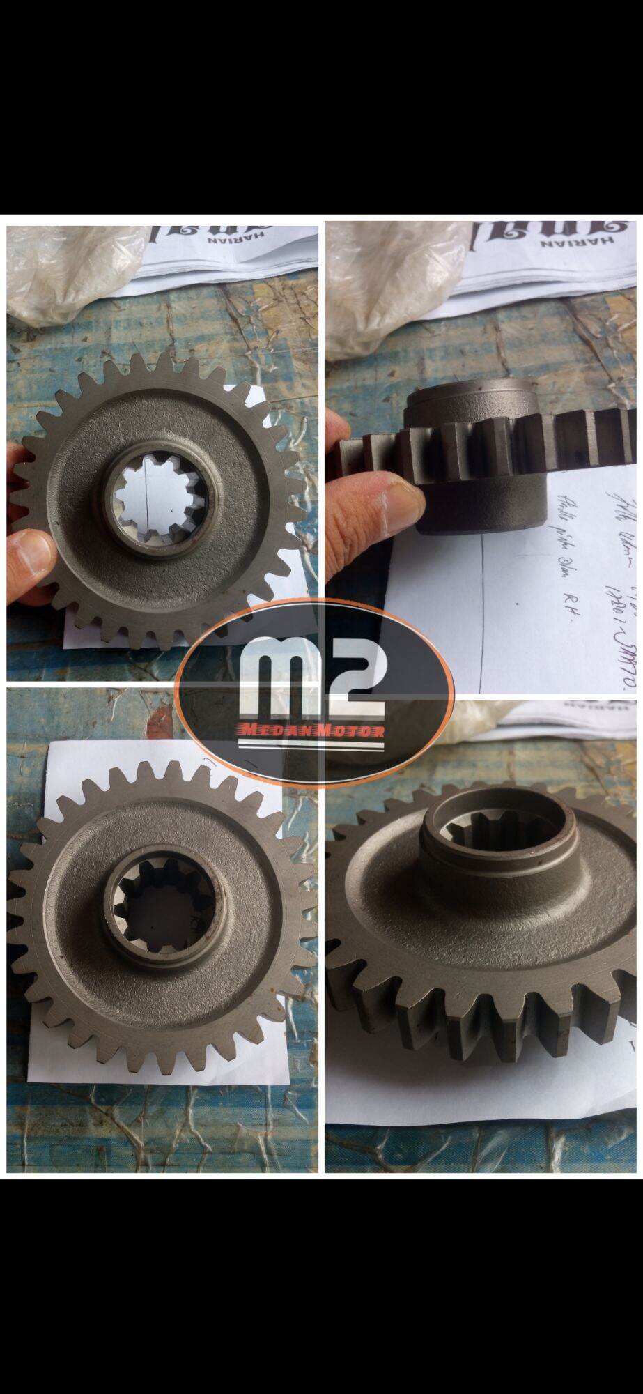 Gear Gigi Transfer Transmisi FJ40 1F Hardtop 10/31T Gigi RATA | Lazada ...