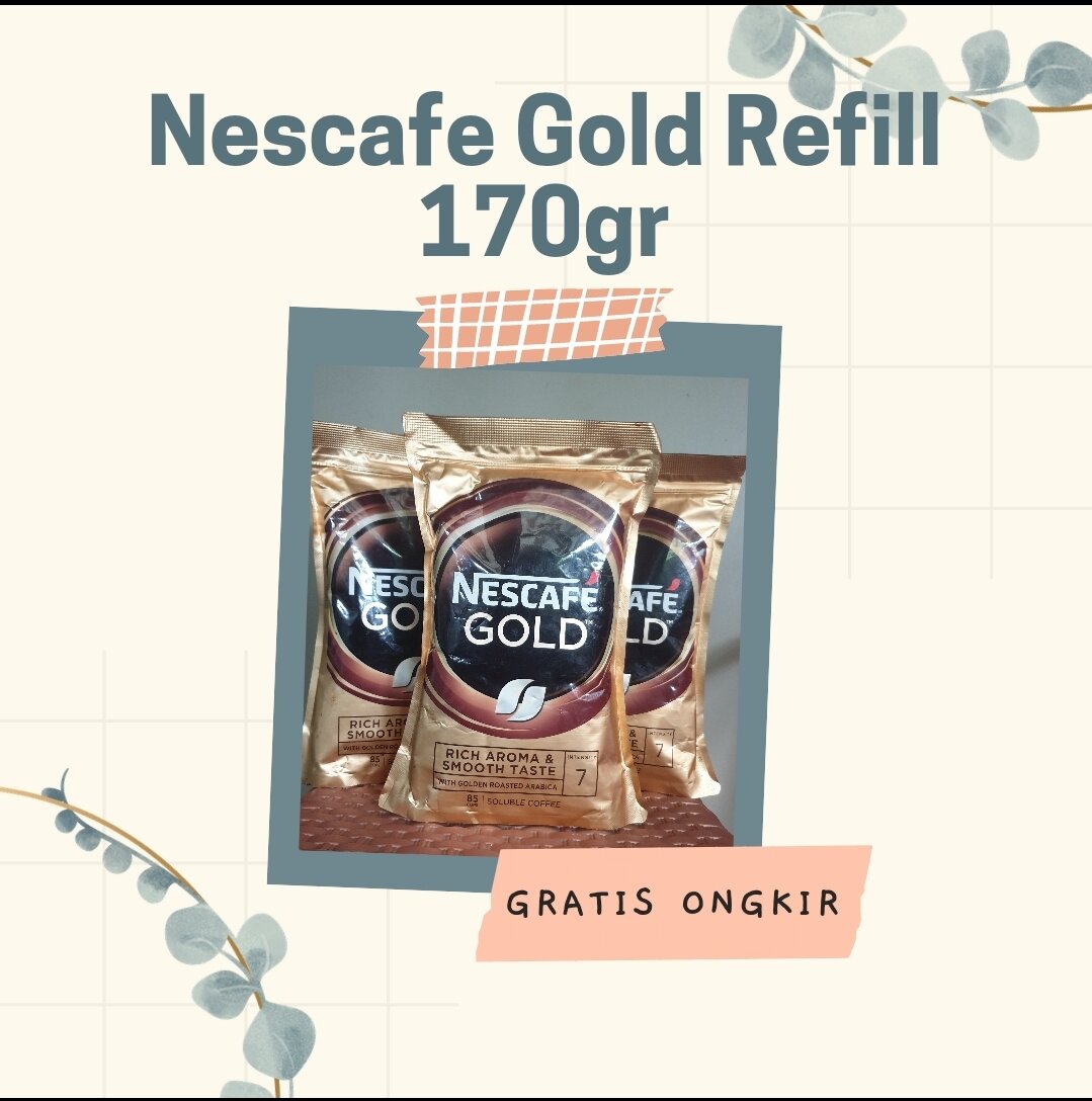 Nescafe Gold Refill Soluble Coffee 170gr Import Made in Korea | Lazada ...