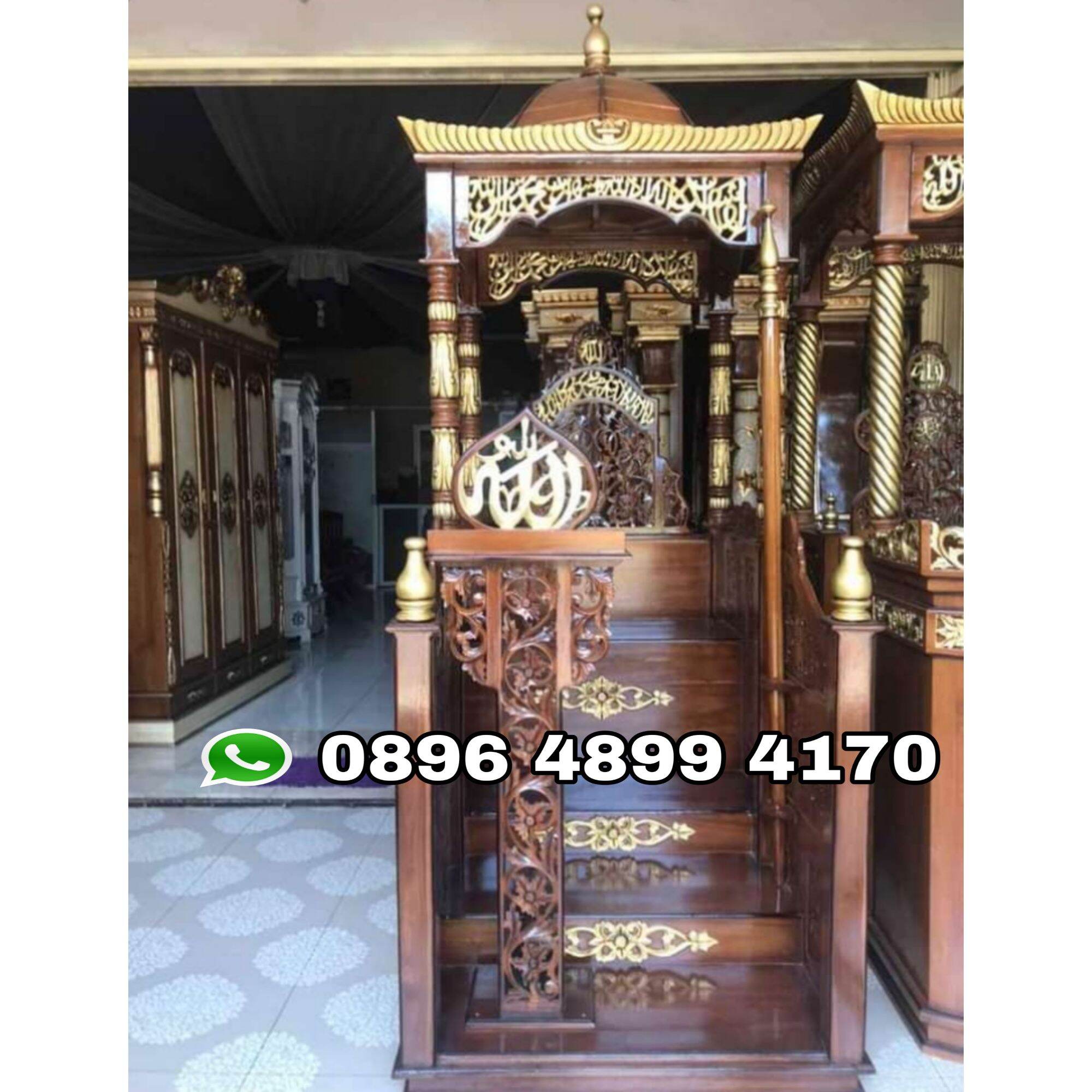 mimbar masjid jati mimbar khubah masjid kayu jati finishing | Lazada ... mimbar masjid jati mimbar khubah masjid kayu jati finishing | Lazada ...
