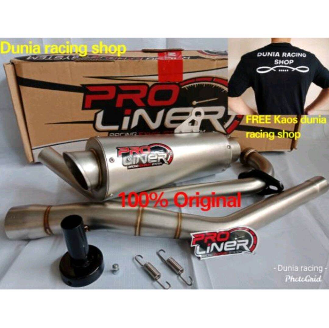 Knalpot Proliner TR 1 R Pro Liner TR-1 R Long MX King 150 - Jupiter MX ...