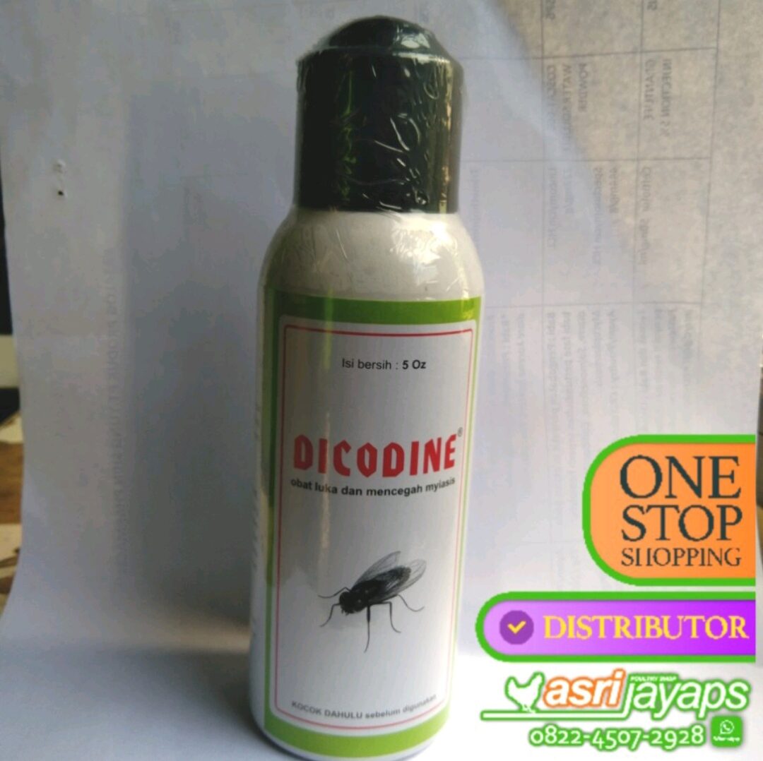 Obat Lalat Pada Luka Hewan/Sapi/Kambing Dicodine 100 ml Medion | Lazada ...