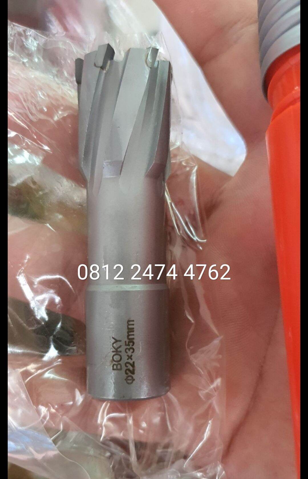 Mata bor magnet TCT ukuran 18mm x35mm merk BOKY jet broatch 10D ...