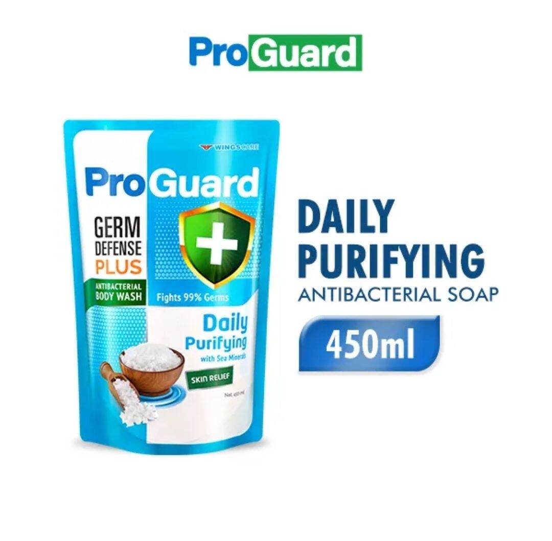 ProGuard Antibacterial Body Wash Germ Defense Plus Sabun Cair 450ml ...