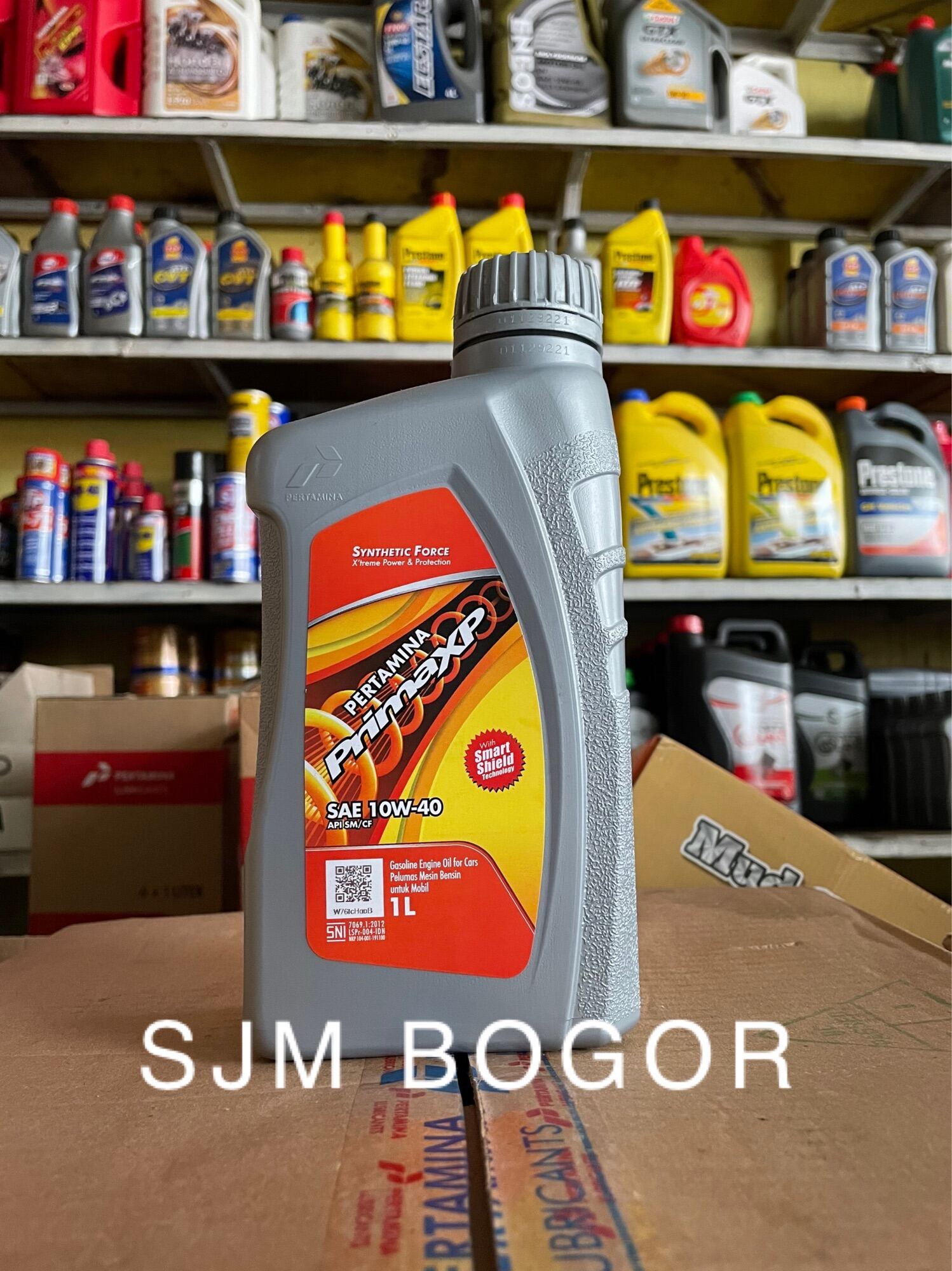 Prima XP 10W 40 kemasan 1 liter | Lazada Indonesia