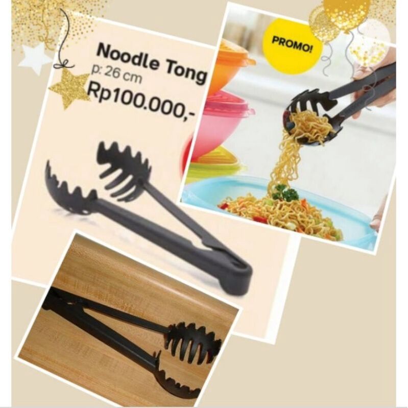 noodle tong tupperware / capitan tupperware | Lazada Indonesia