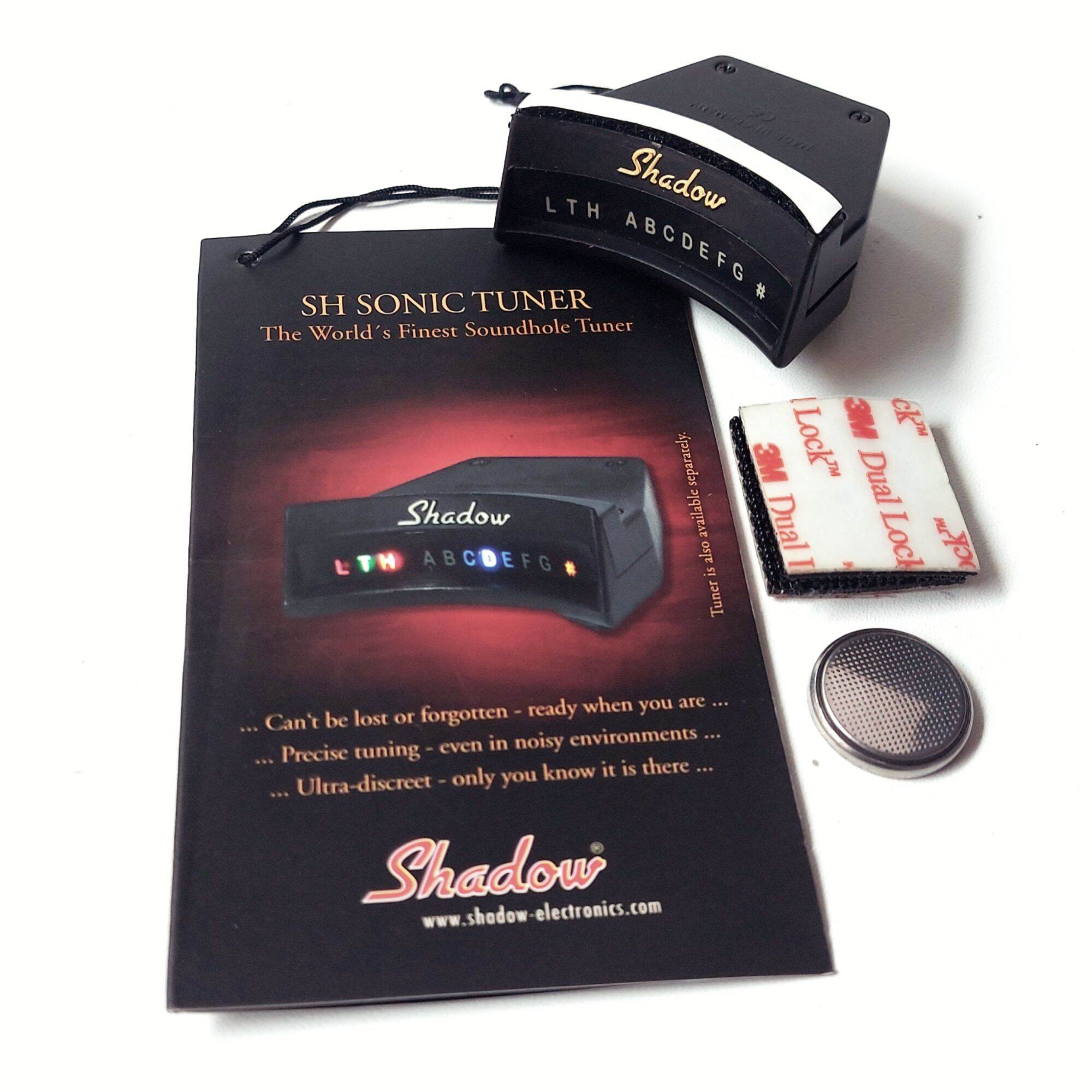 soundhole mount tuner shadow sh sonic tuner gitar & bass original ...