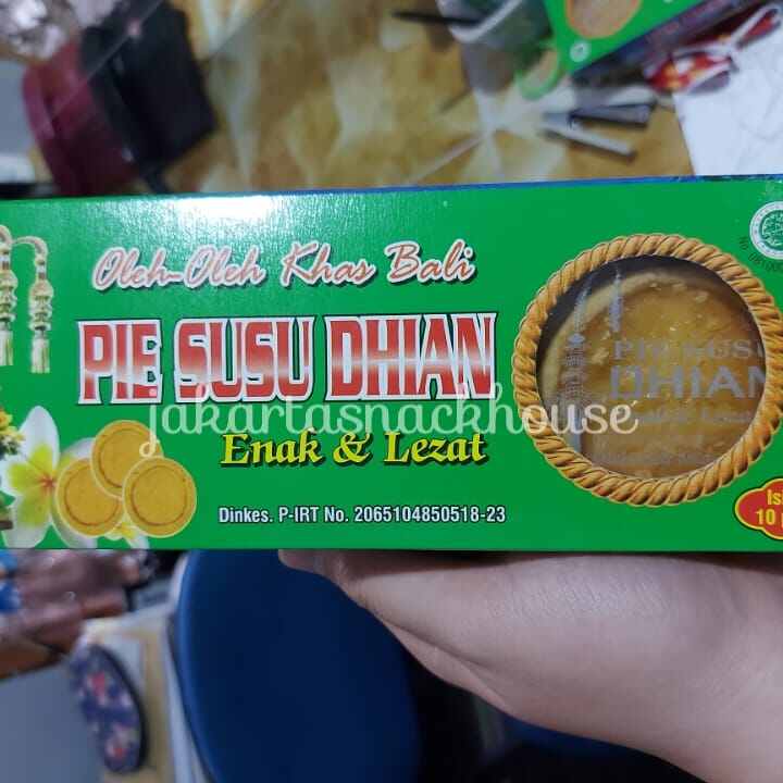 PIE SUSU DHIAN OLEH OLEH KHAS BALI ASLI 1 DUS ISI 10PCS | Lazada Indonesia