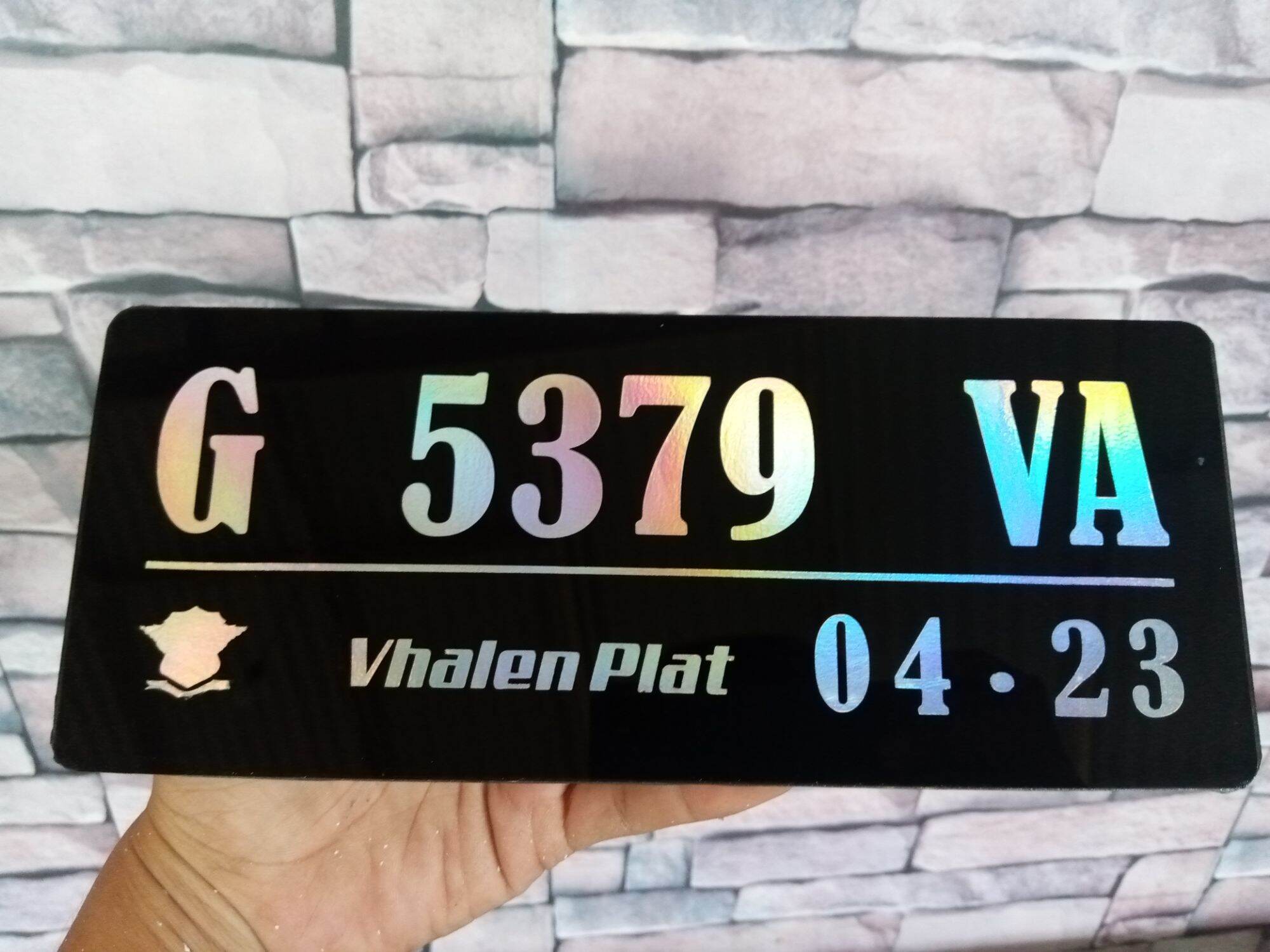 PLAT NOMOR AKRILIK CUSTOM | Lazada Indonesia