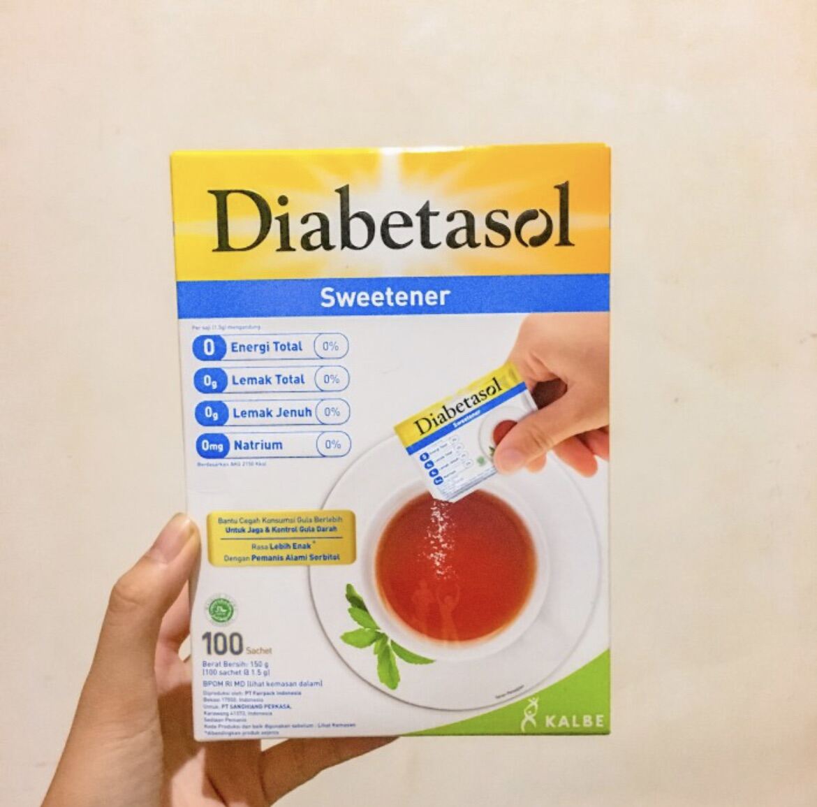 Diabetasol Sweetener 100s - Gula Diabetasol 100 | Lazada Indonesia
