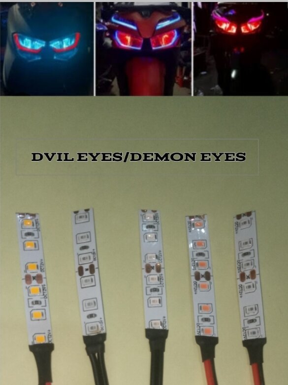 Lampu devil eyes/demon eyes 6 titik super terang | Lazada Indonesia