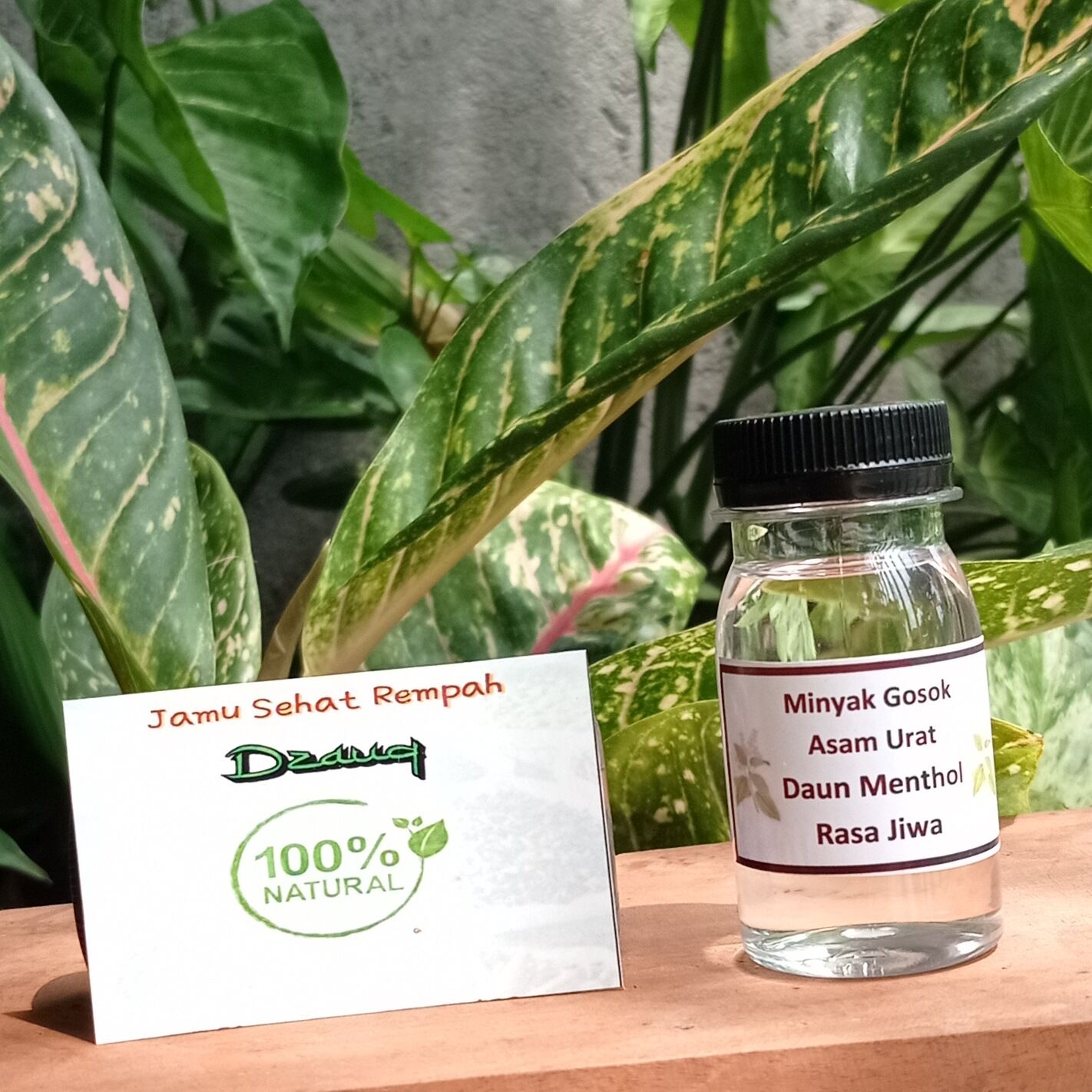 MINYAK GOSOK DAUN MENTHOL (rasa jiwa) mengatasi asam urat,rheumatik dan ...