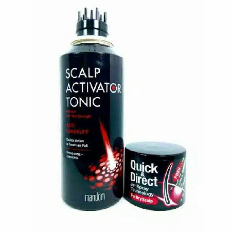 Mandom Hair Tonic Scalp Activator Jet Tonic 150Ml Dry / Oill | Lazada Indonesia