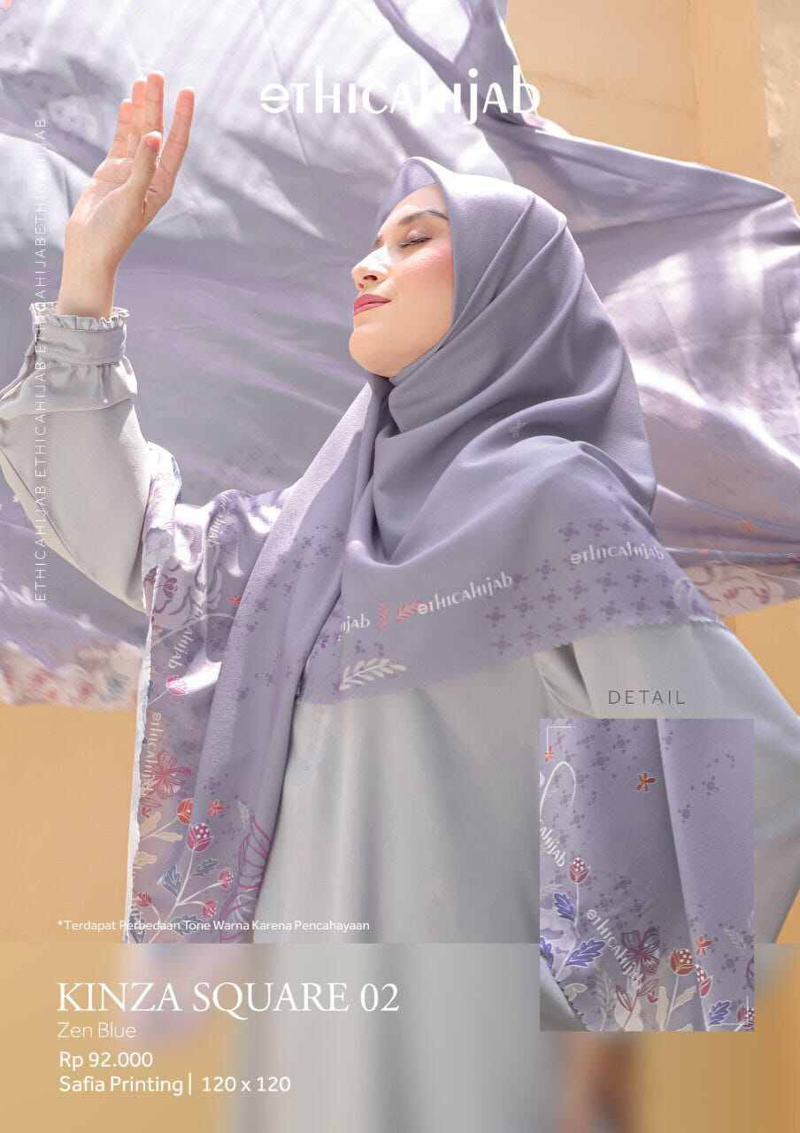 HIJAB ETHICA KINZA SQUARE 02 | Lazada Indonesia
