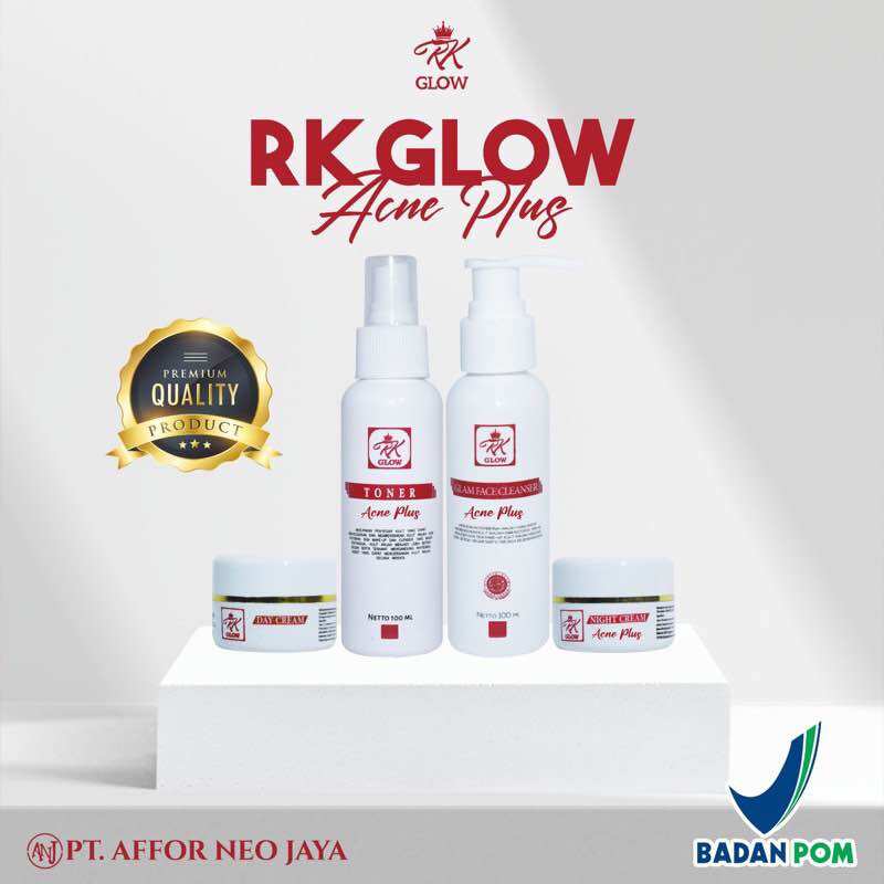 Rk glow Skincare - Paket wajah Rk Premium - Rk paket acne - Rk Glow ...