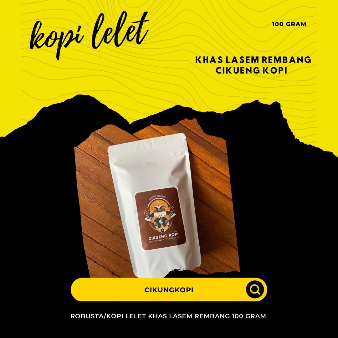 Kopi lelet khas lasem rembang 100gram /bubuk halus (robusta) | Lazada ...