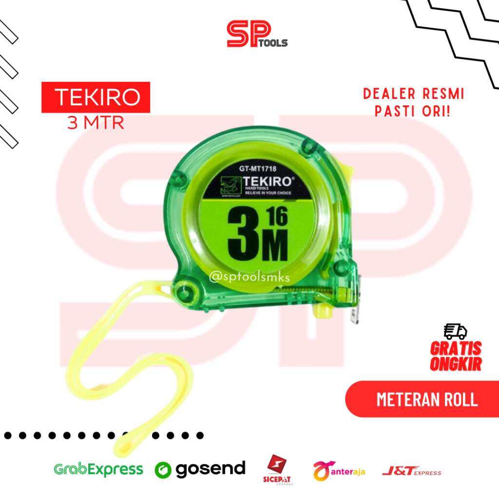 METERAN ROL 3 METER / METER ROLL 3M 3METER TRANSPARANT TEKIRO GT-MT1718 ...