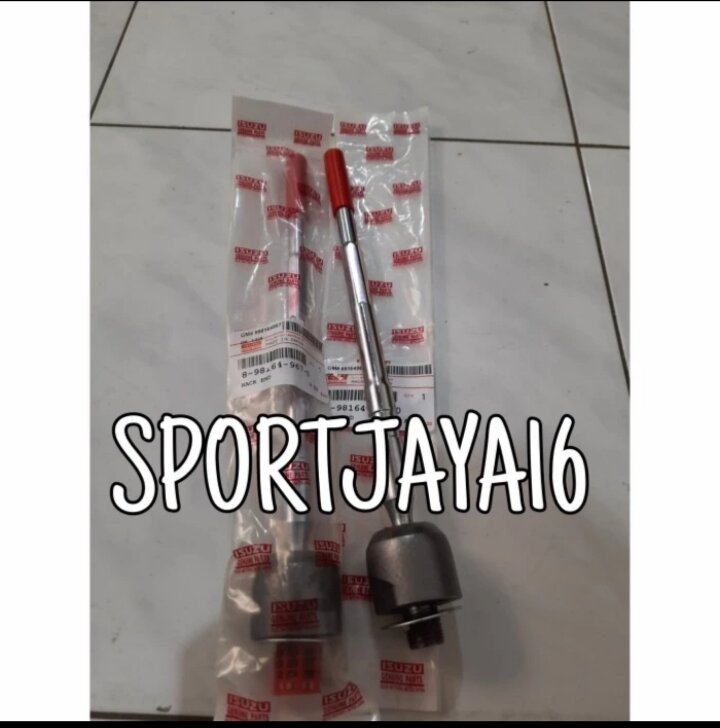 RACK END - LONG TIE ROD ISUZU NEW DMAX D-MAX 2.5 2.500CC / MUX ORI ...