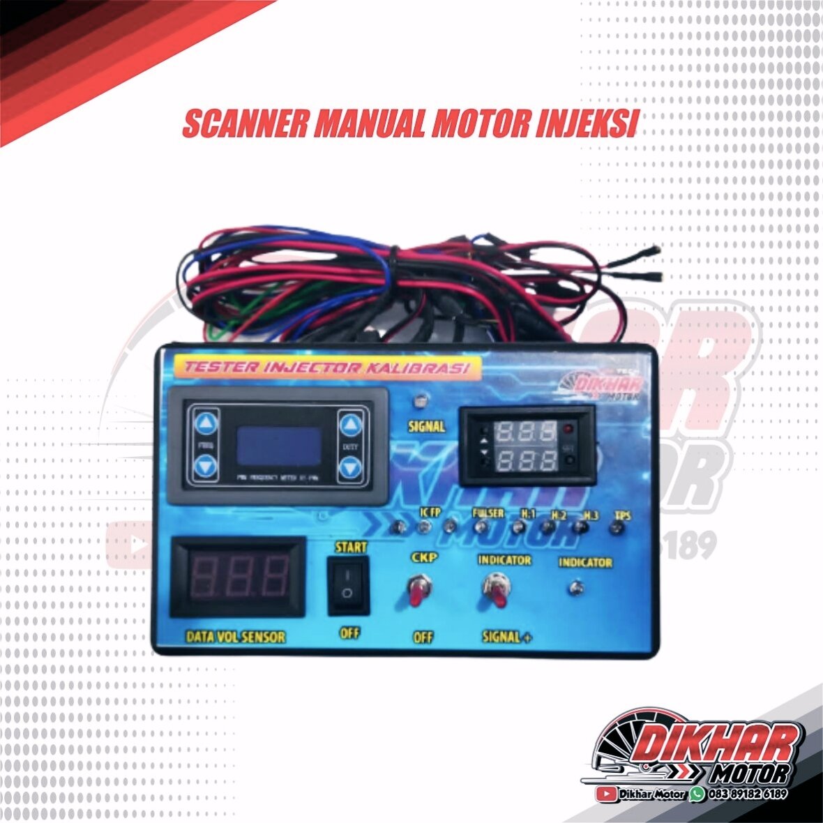SCANNAR MANUA LALAT SERVIS SEMU MOTOR INJEKSI DAN TESTER INJECTOR DAN ...