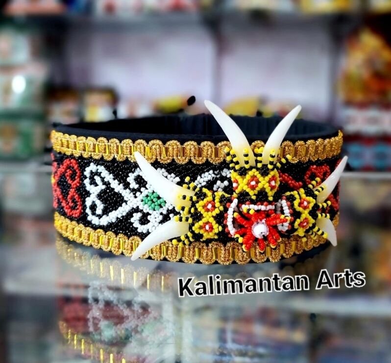 Topi Adat Dayak Laki Dewasa /Hiasan Kepala Pria | Lazada Indonesia