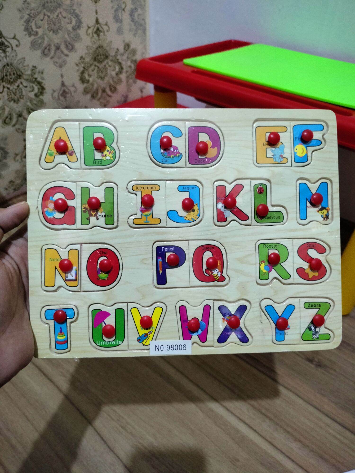 puzzle kayu pegangan paku | Lazada Indonesia