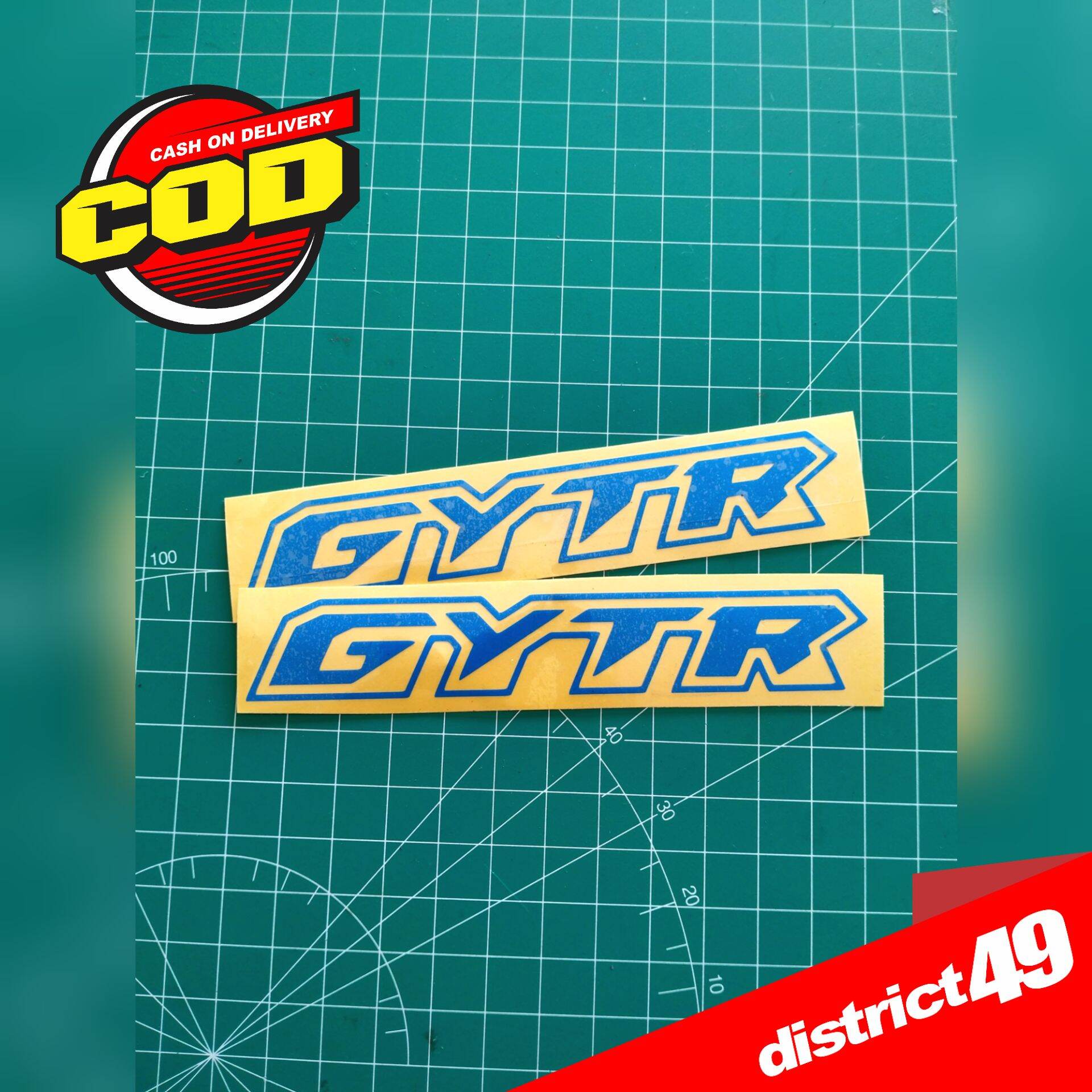 Sticker cutting GYTR - Cutting sticker GYTR - Stiker racing - Stiker ...