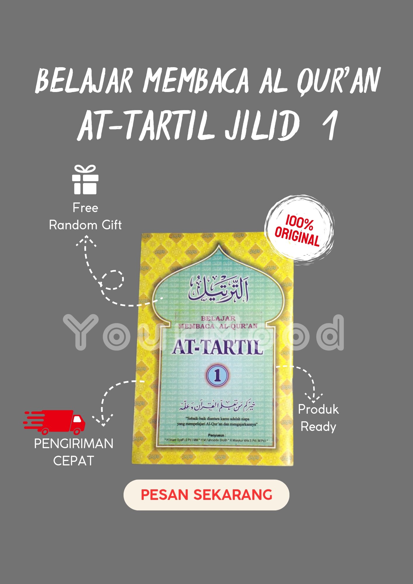 AT TARTIL JILID 1/ Belajar Membaca Al Qur'an AT TARTIL | Lazada Indonesia