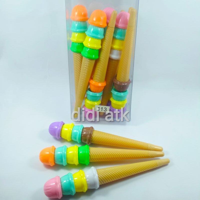 Pulpen Pena Pen Gel Karakter Eskrim Warna Tinta Hitam Ketebalan Garis 0 ... Pulpen Pena Pen Gel Karakter Eskrim Warna Tinta Hitam Ketebalan Garis 0 ...