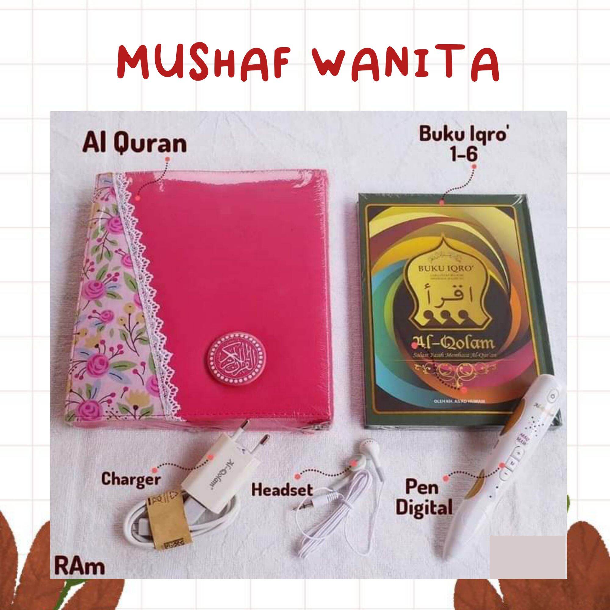 [Ready] Mushaf Wanita Mushaf for Women free Digital Pen | Lazada Indonesia