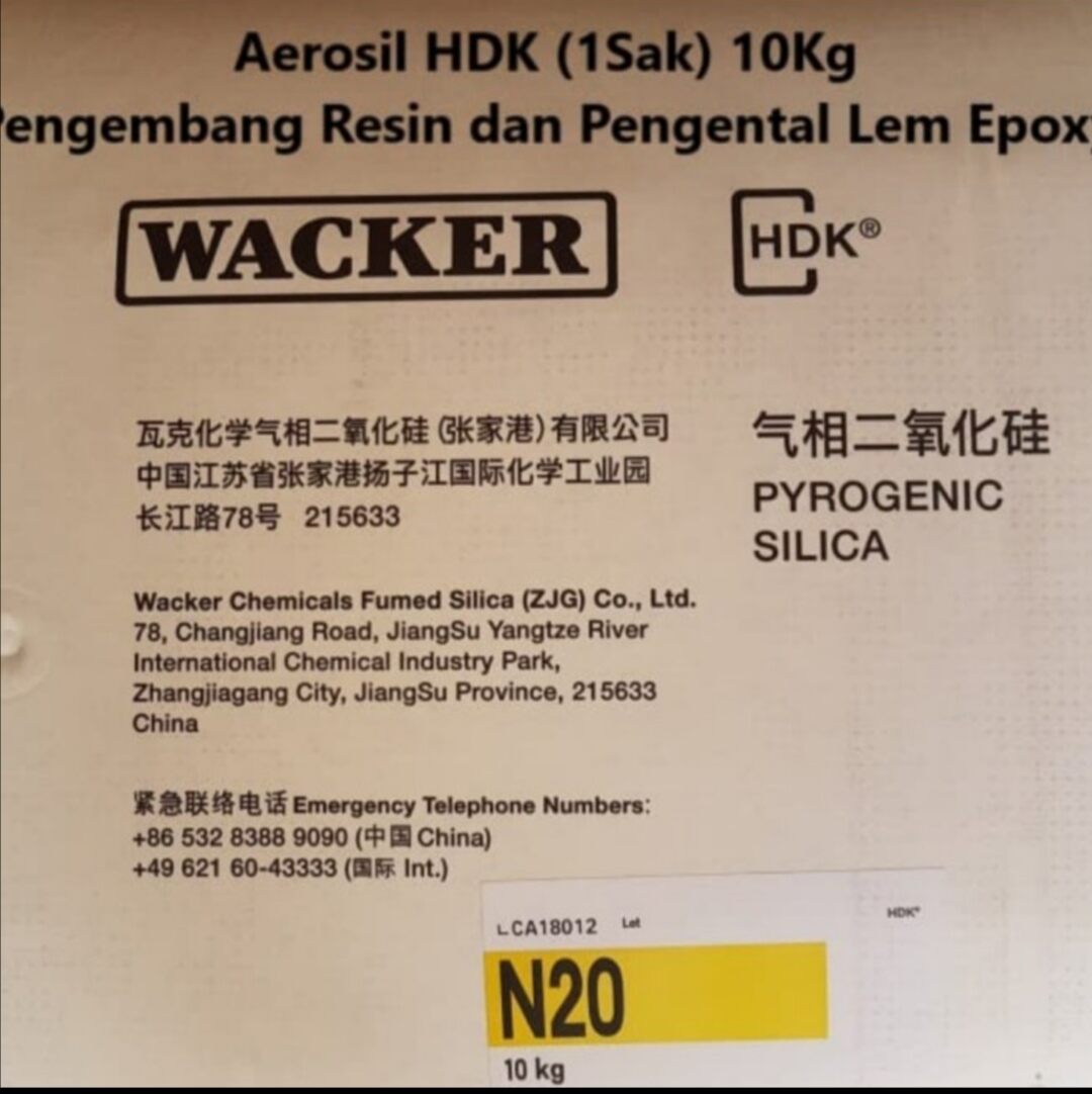 AEROSIL HDK ORIGINAL WACKER 1 kg PENGENTAL RESIN | Lazada Indonesia