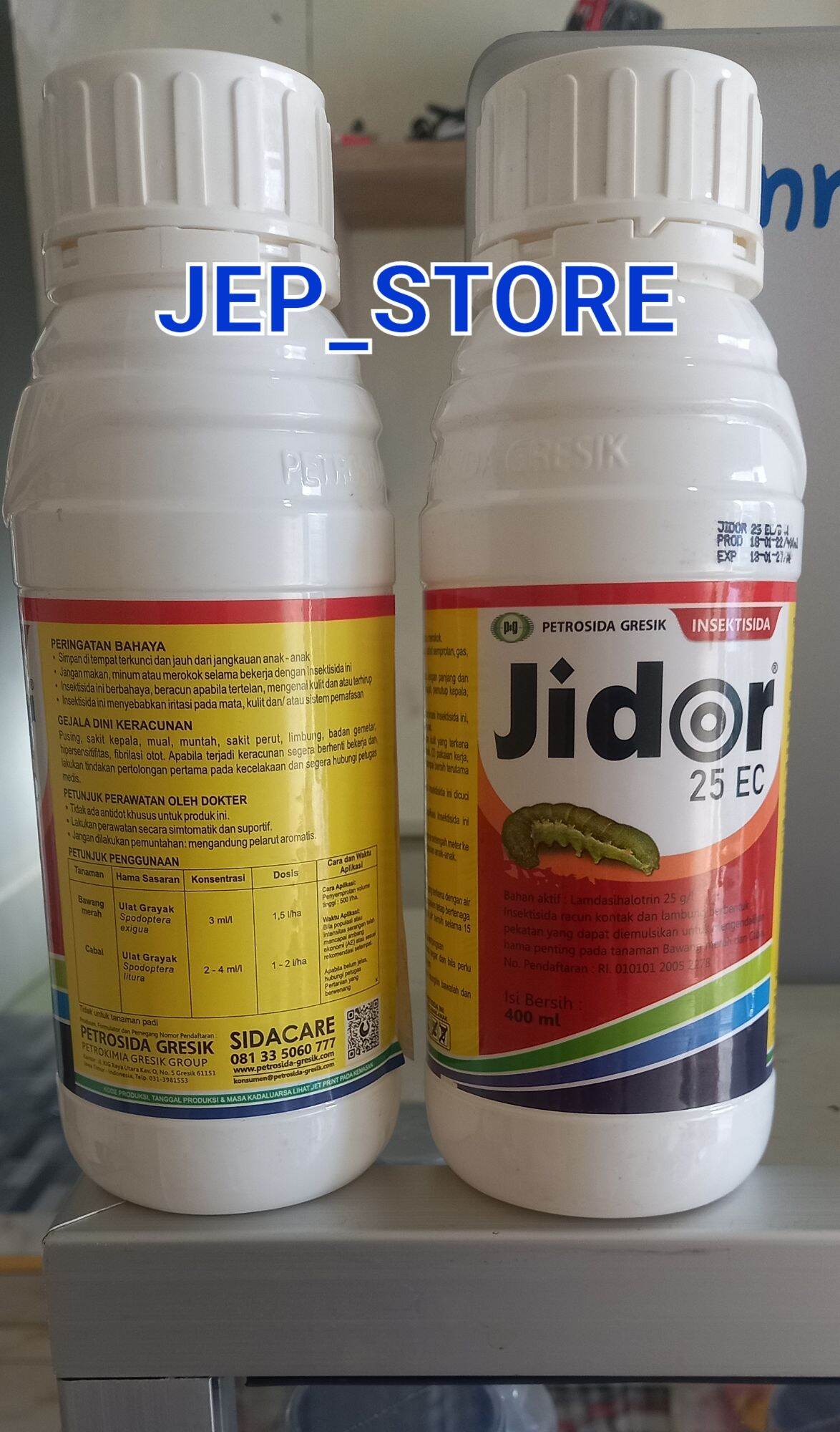 INSEKTISIDA JIDOR 25 EC 400 Ml | Lazada Indonesia