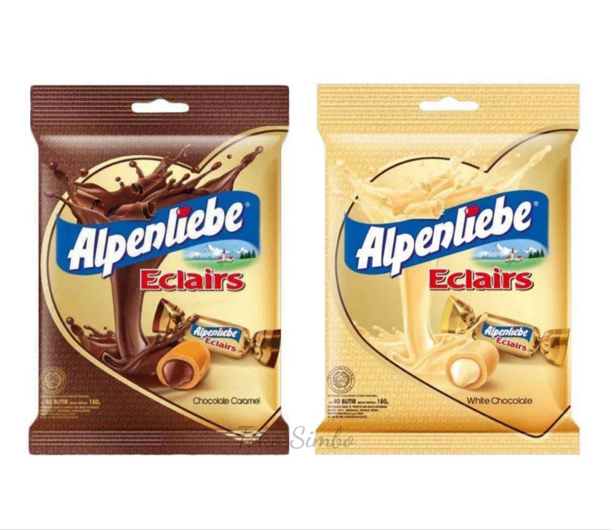 Alpenliebe eclairs white chocolate permen coklat | Lazada Indonesia